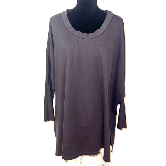 bryn Walker | Tops | Bryn Walker Tunic Top Womens Medium Gray Oversized ...